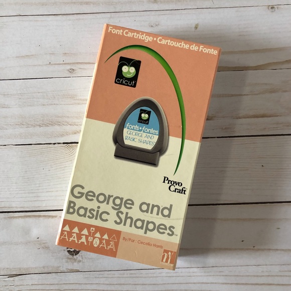 Cricut | Office | Cricut George And Basic Shapes 29025 | Poshmark